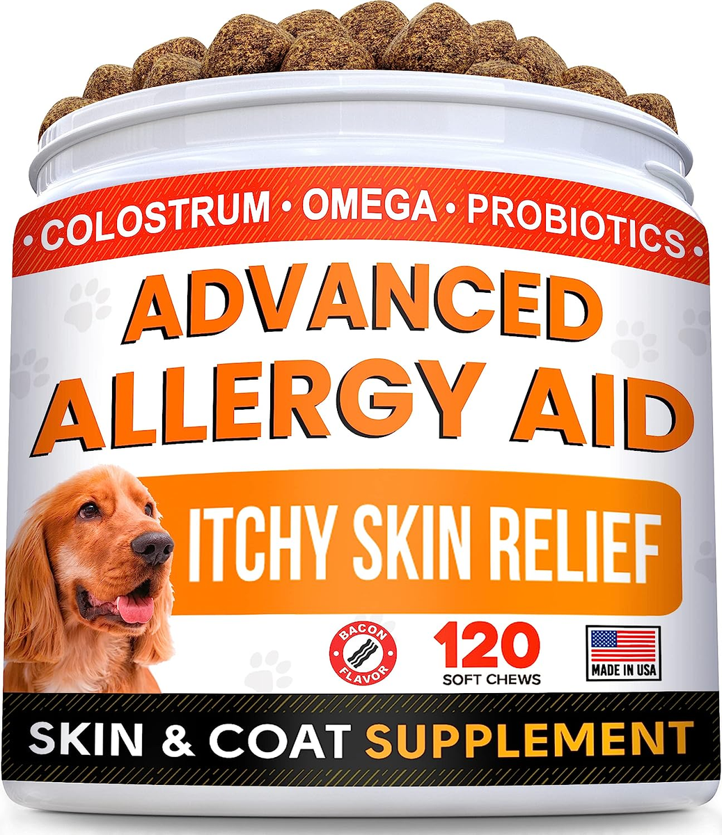 Immunity & Allergy Soft Chew, Wafer, Chewable Tablet Supplements for Dogs